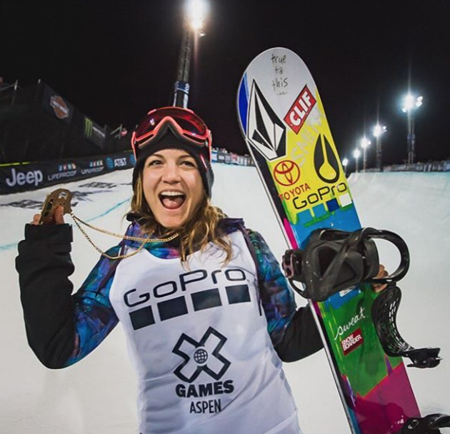 Elena Hight Snowboarding